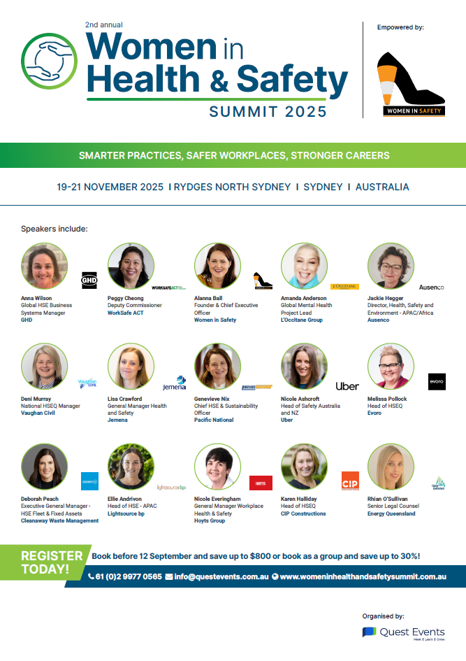 Women in Health & Safety Summit 2025 | Home